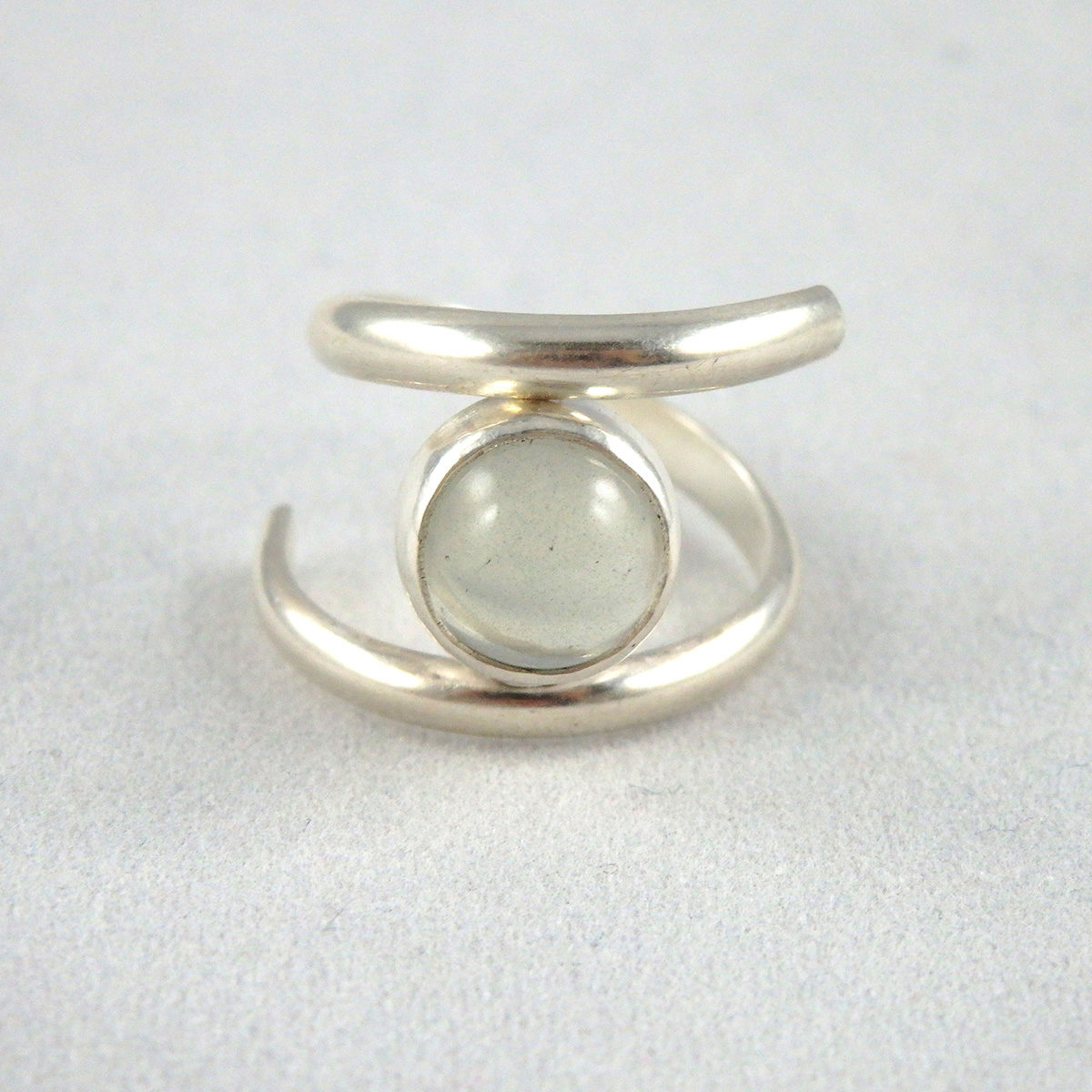 Bague Plume design Argent massif ajustable | Vanessa Indigual ...